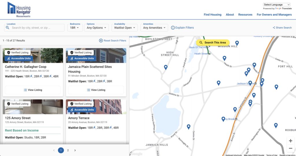 Housing Navigator Massachusetts, Inc. – Green River